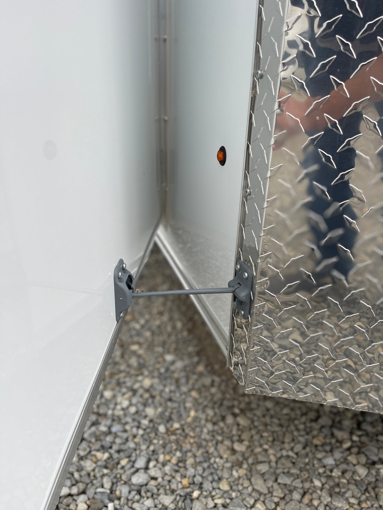 Cargo Trailer Side Door Assembly W/ Frame - 32" X 66"