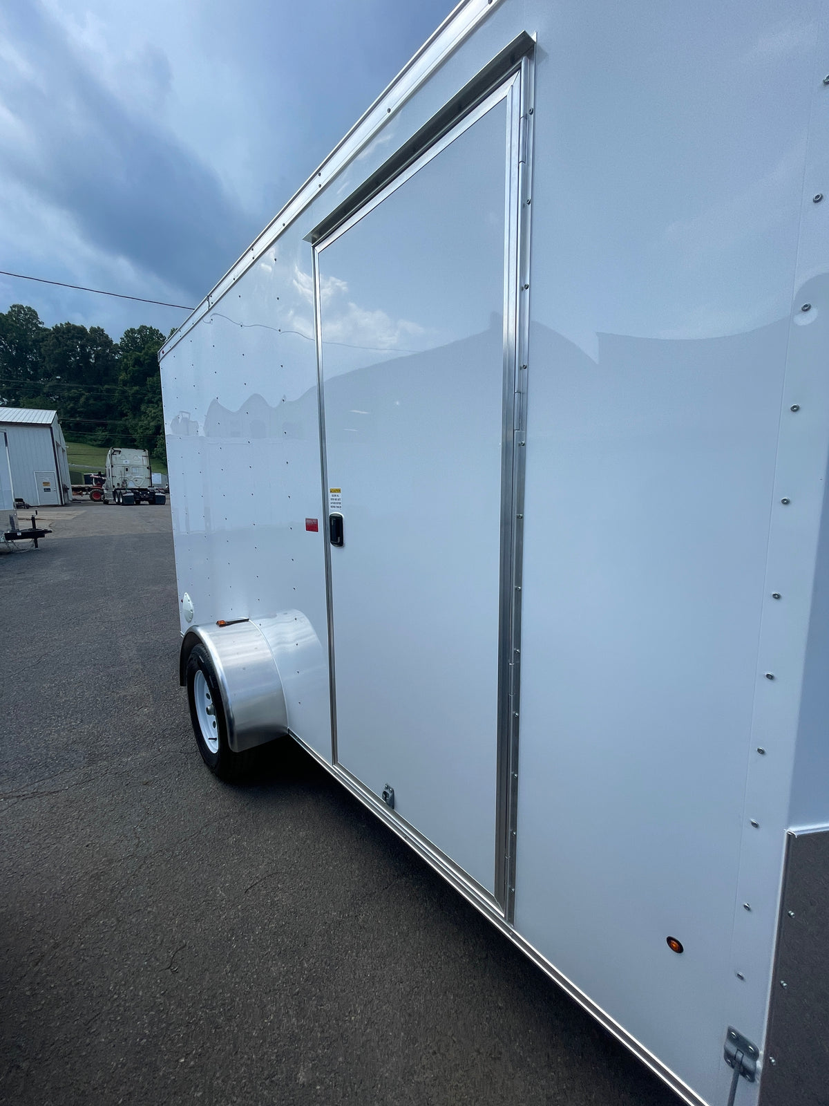 Cargo Trailer Side Door Assembly W/ Frame - 32" X 72"
