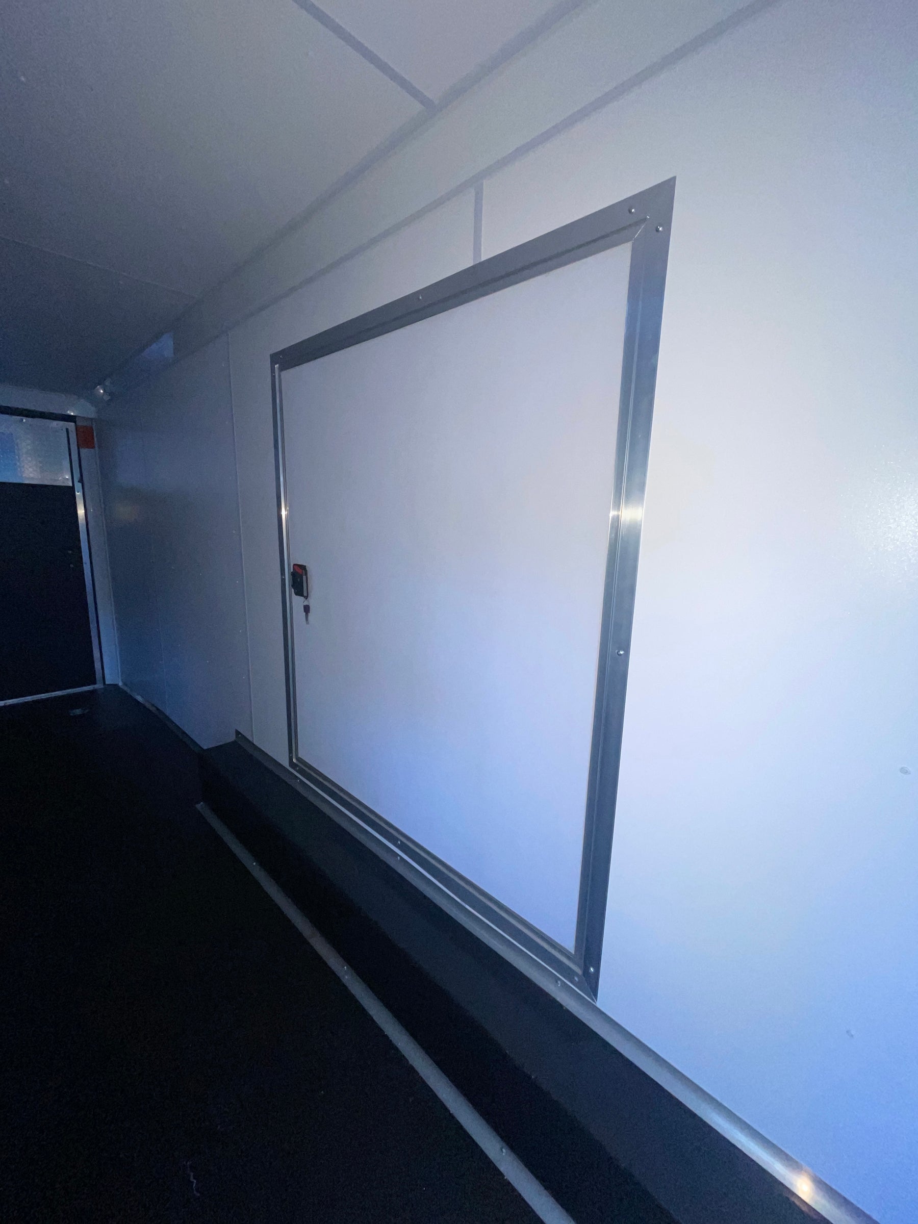 Race/Enclosed Trailer Car Hauler Escape Door W/ Frame - 48" X 54"