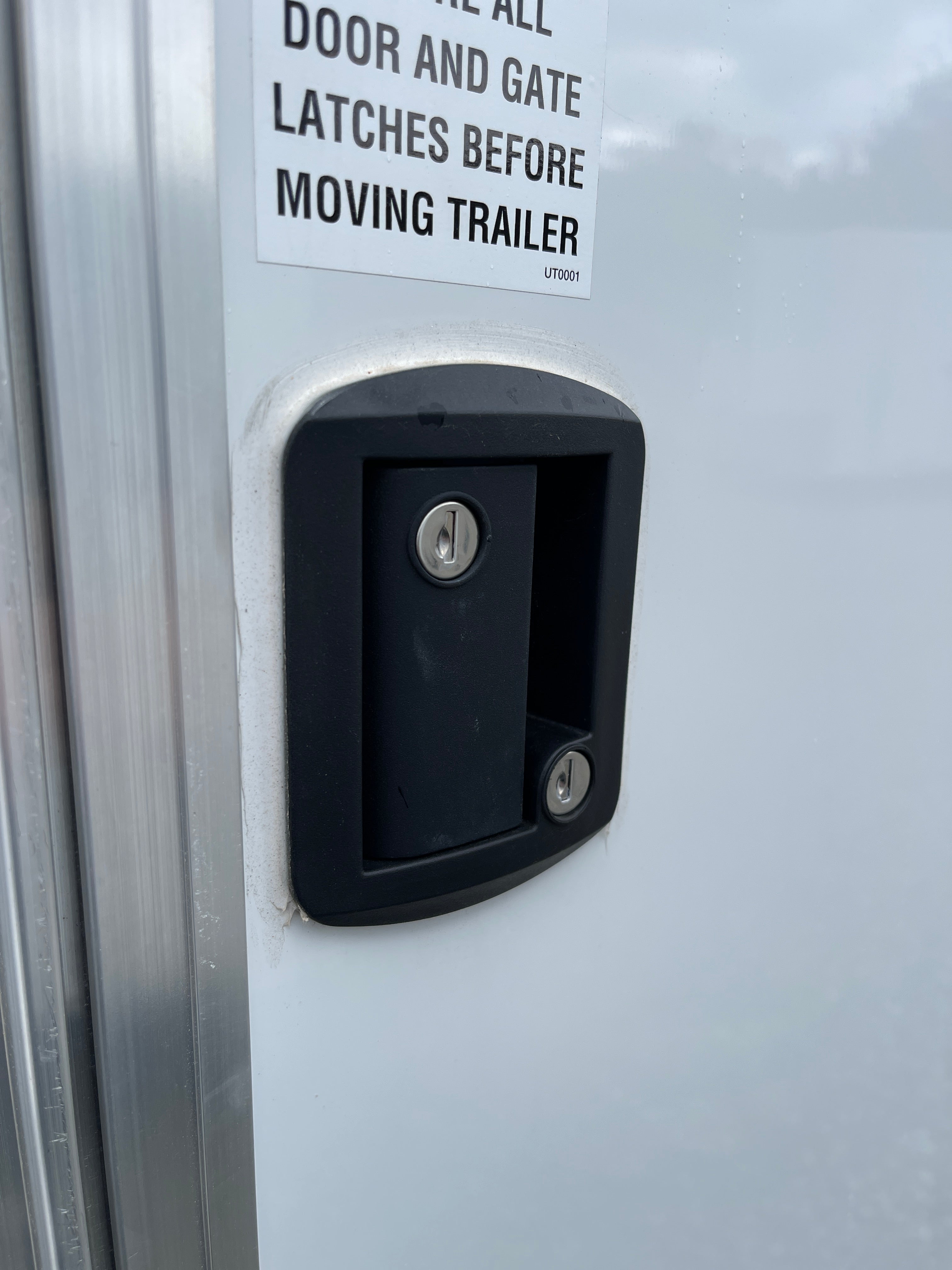 Trailer Side Door Entry Lock W/ Deadbolt